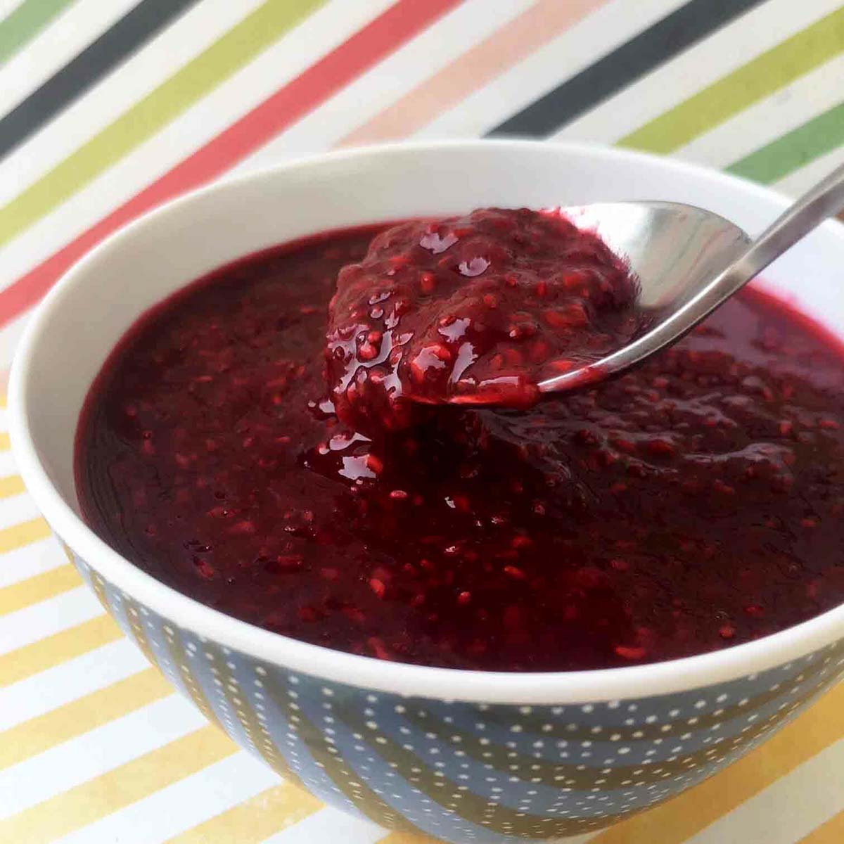 Sugar-Free Raspberry Jam - Resolution Eats