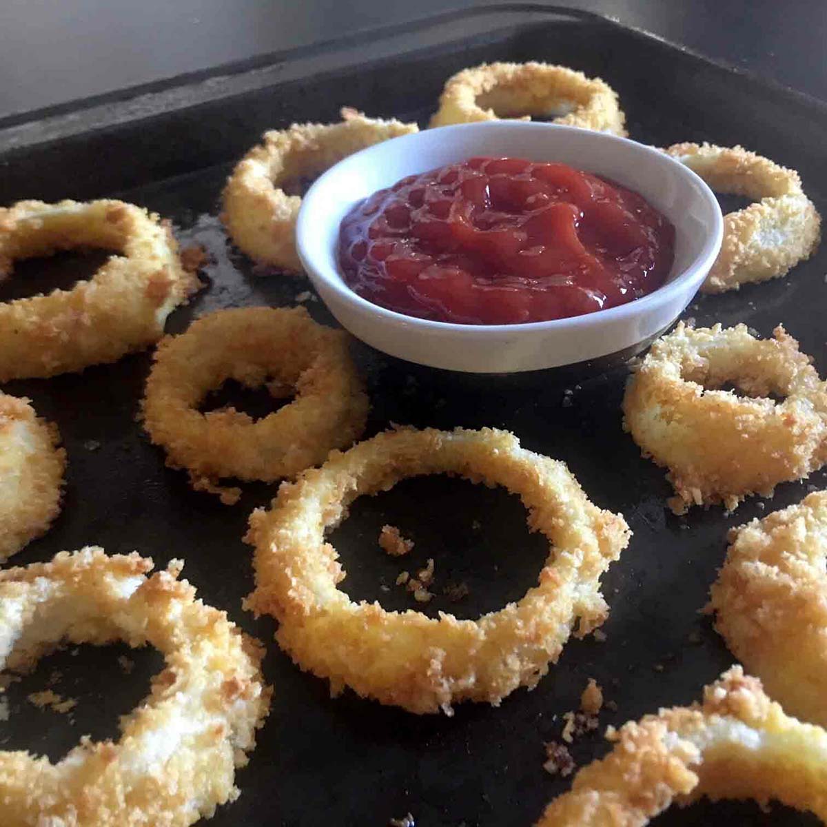 Baked Keto Onion Rings - Resolution Eats