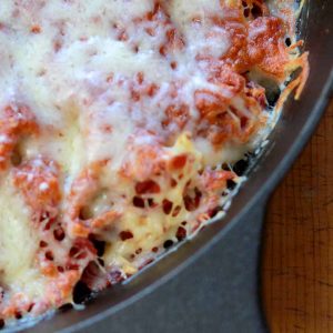 Cheesy Reuben Skillet with Russian Dressing - Resolution Eats
