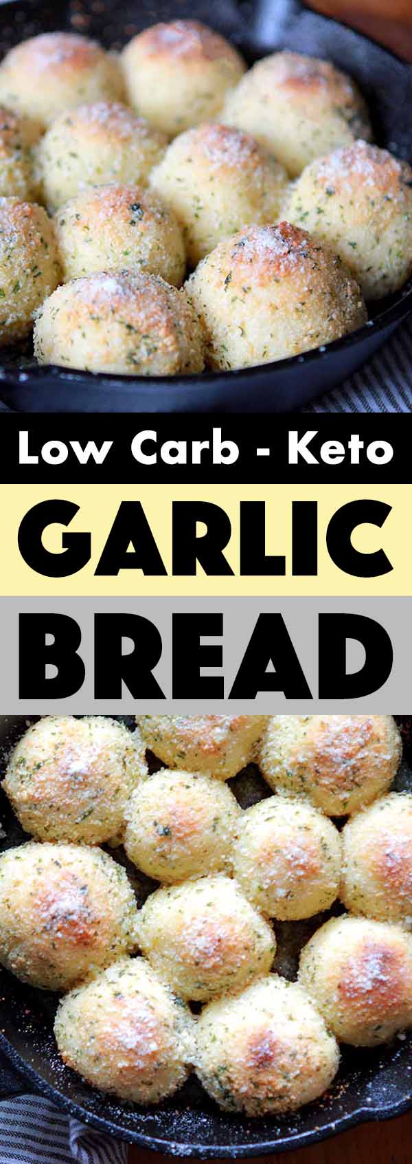 Buttery Keto Garlic Bread {5g net carbs} - Resolution Eats